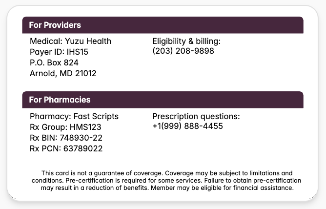 Payer ID and real-time status guide